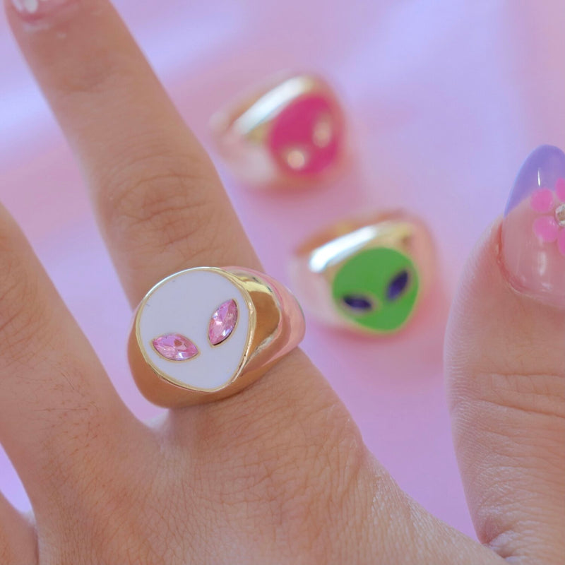 Alien Glam Ring – Colorful Natalie
