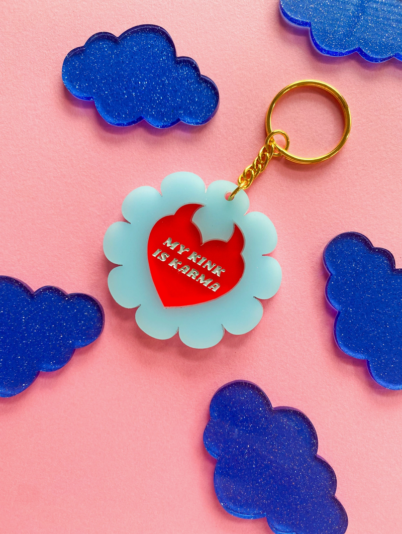 Karma Keychain – Colorful Natalie