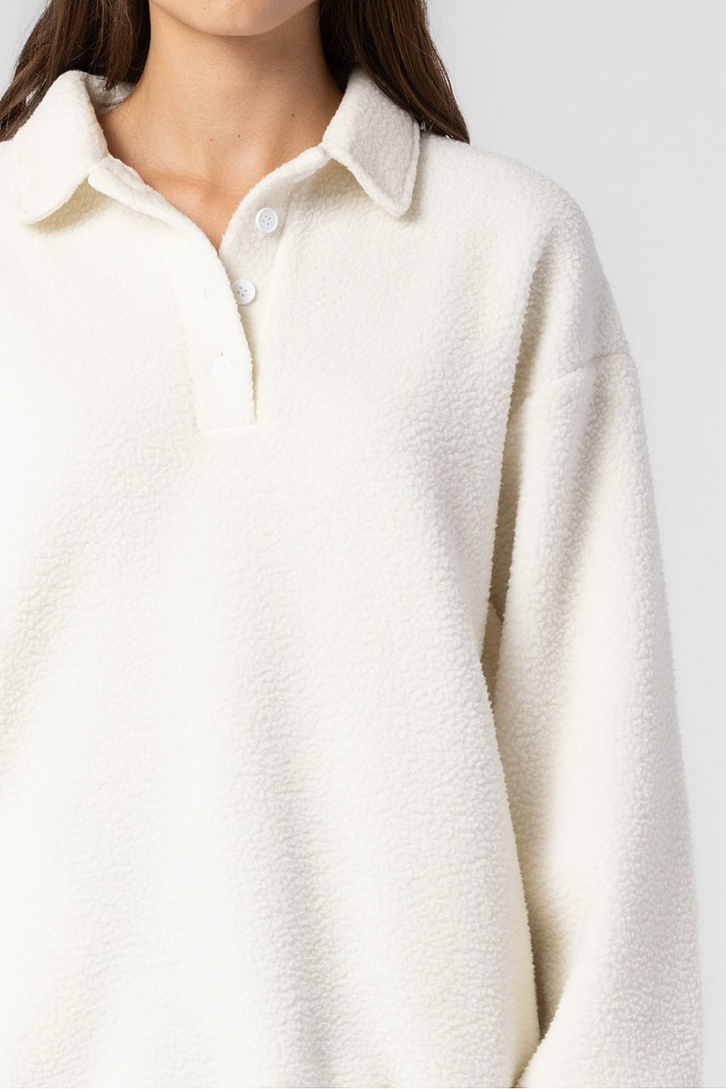 Maeve Oversized Teddy Fleece – Colorful Natalie